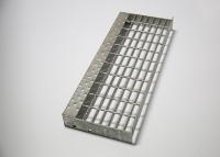 China Hot Dipped Galvanized Steel Stair Treads - Low Carbon & Stainless Steel Grating with Custom Nosing Options for sale