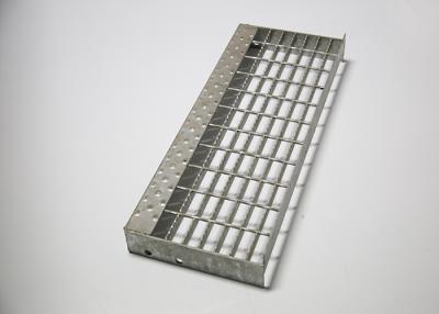 China Hot Dipped Galvanized Steel Stair Treads - Low Carbon & Stainless Steel Grating with Custom Nosing Options for sale