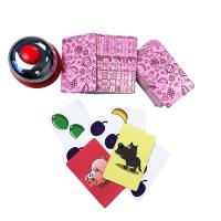 China 0.45mm C2S Art Card Customizable Blank Playing Cards Logical Reasoning With Hard Boxes for sale