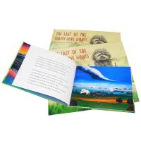 China OEM Hardcover Children'S Story Books Printing 3mm Gray Hard Board for sale