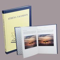 China Photography Hardcover Coffee Table Book Hardcover Book Printing Matt Natural Paper for sale