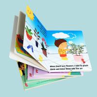 China Custom Children Photo Board Book Printing Service Matt lamination for sale