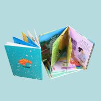 China Custom Children Photo Board Book Printing Service Matt lamination for sale