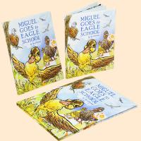 China Full Color English Story Kids Book Printing Customized A4 Hardcover 40 Pages for sale