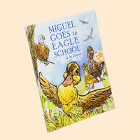 China Full Color English Story Kids Book Printing Customized A4 Hardcover 40 Pages for sale