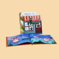 China Early Learing Color Kids Book Printing A4 Hardcover For Reading for sale