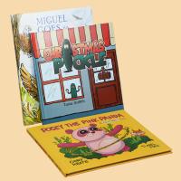 China Early Learing Color Kids Book Printing A4 Hardcover For Reading for sale