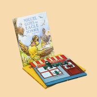 China Interactive English Story Educational Casebound Book Printing For Preschool Children for sale