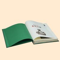 China Custom A4 Self Publishing Hardcover Book Printing Short Run Fabric Natural Paper Inner for sale