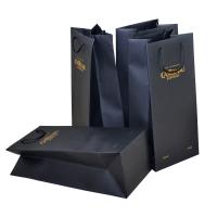 China Spot UV Paper Bag Printing , Kraft Paper Shopping Bag With Twisted Handle for sale