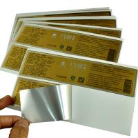 China Permenent Air Conditioner Sticker Laminated Matt / Glossy film for sale
