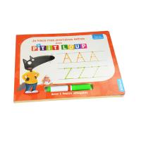 China Soft Cover lift a flap board books Perfect Binding 0.7mm pages thickness for sale