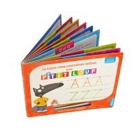 China Soft Cover lift a flap board books Perfect Binding 0.7mm pages thickness for sale