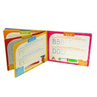 China Soft Cover lift a flap board books Perfect Binding 0.7mm pages thickness for sale