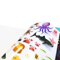 China OEM factory cheaper price full color printing kids educational creative activity custom sticker book for sale