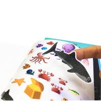 China OEM factory cheaper price full color printing kids educational creative activity custom sticker book for sale