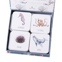 China Hardboard Custom Printing Playing Cards , 70x120mm Printable Memory Game Cards for sale