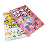 China Oem A5 Kids Book Printing Hardcover Reading And Writing C2S Art paper Cover for sale