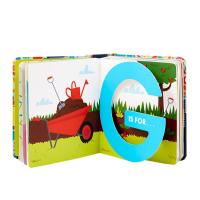 China Oem Cut Out Board Book 157Gsm Art Paper Hot Foil Stamping Cover Finishing for sale