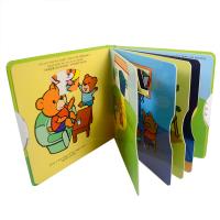 China Oem Cut Out Board Book 157Gsm Art Paper Hot Foil Stamping Cover Finishing for sale