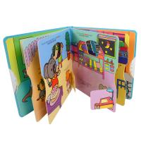 China Oem Cut Out Board Book 157Gsm Art Paper Hot Foil Stamping Cover Finishing for sale