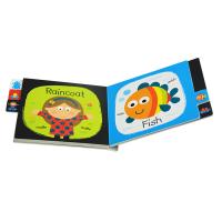 China 157Gsm Art paper Photo Board Book Printing , Cut Out Educational Baby Books for sale