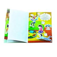 China 120Gsm Offset Kids Book Printing services Creative Sticker Eco Friendly Paper Material for sale