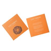 China OEM Hardbound Book Printing , uncoated nature paper Cooker Recipe Book for sale