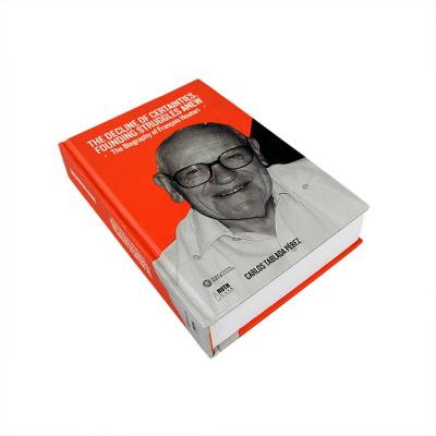 China Professional A4 Size Hardcover Book Printing Binding Hot Foil Stamping Finishing for sale