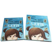 China OEM Hardcover Book Printing Manga Custom Coupon Book Printing for sale