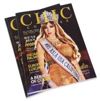 China Monthly Vogue Poster Magazine Book Printing custom with 160p 4p Cover for sale
