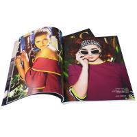 China OEM 8.5x11 Inches Professional On Demand Magazine Printing Film Lamination Finish for sale