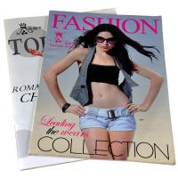 China OEM 8.5x11 Inches Professional On Demand Magazine Printing Film Lamination Finish for sale