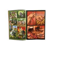 China Coloring Custom Sticker Book Printing hard Cover Glossy Finish for sale