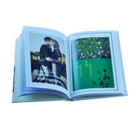 China Offset Paper Brochure Printing Services Glossy Finish Hardcover sewn for sale