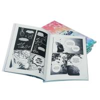 China Glossy C2S Art paper Soft Cover Book Printing , 168x260MM Adult Comic Book Printing for sale