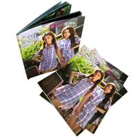 China Soft Paper Brochure Catalogue Printing  for children dress Advertising for sale