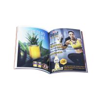 China OEM Soft Cover Book Printing Glue Binding Section Stitching Embossed for sale
