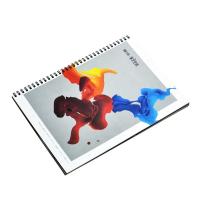 China OEM Spiral Bound Notebook Printing CMYK Gloss Coated C2S Art Paper for sale