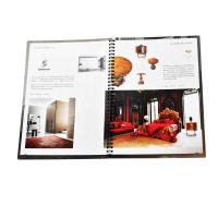 China OEM Spiral Bound Notebook Printing CMYK Gloss Coated C2S Art Paper for sale