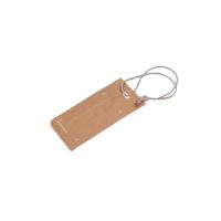 China Paper Folded Cloth Hang Tags Sustainable Recyled with Custom Logo for sale