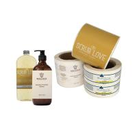 China Waterproof Cosmetic Sticker Labels embossing For Beauty Products for sale