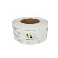 China Bodywash Bottle Label Sticker Printing , Embossing Weatherproof Matte Sticker Paper for sale