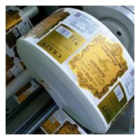 China Waterproof Custom Private Label Sticker Printing PET Greyboard Paper for sale