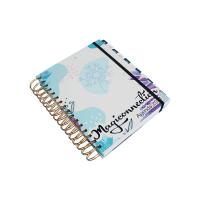 China OEM Custom Spiral Bound Book Printing CMYK FSC Spiral Bound Journal Printing for sale