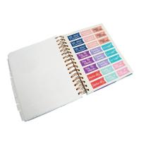 China OEM Custom Spiral Bound Book Printing CMYK FSC Spiral Bound Journal Printing for sale