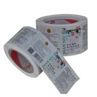 China Waterproof Custom Private Label Sticker Printing PET Greyboard Paper for sale