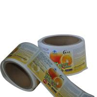 China Waterproof Custom Private Label Sticker Printing PET Greyboard Paper for sale