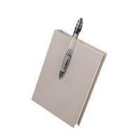 China 140x210MM Custom Hardcover Journal nature ivory paper soft touch cotton fabric cloth for sale