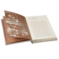 China 140x210MM Custom Hardcover Journal nature ivory paper soft touch cotton fabric cloth for sale